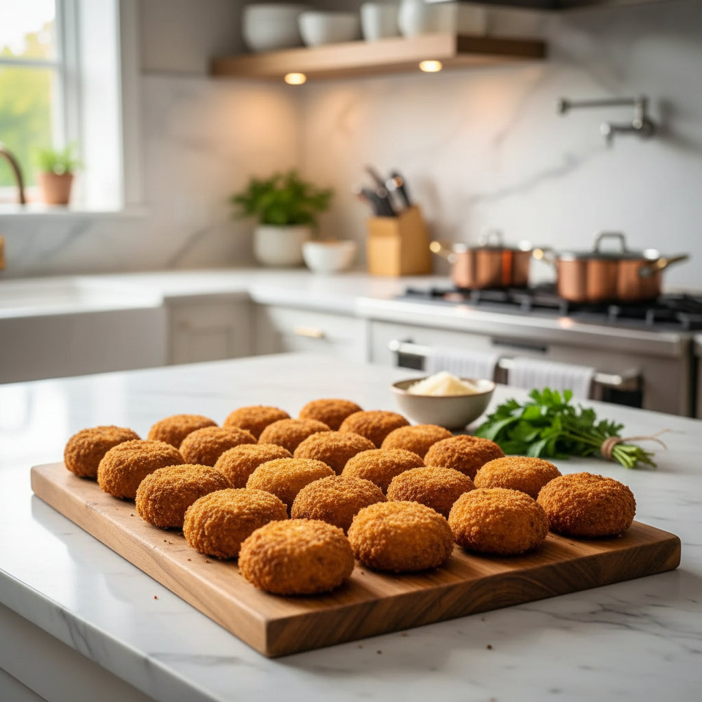 Potato Croquettes & Parmesan - Enjoy our delicious Sicilian appetiser ...